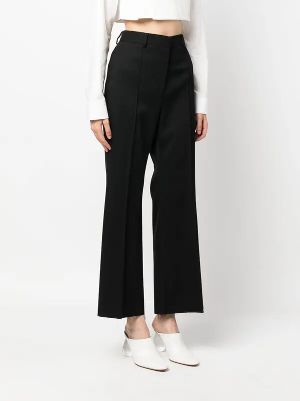 LANVIN Flared Cropped Trousers