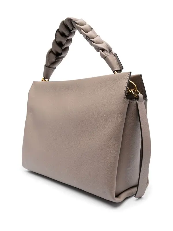 COCCINELLE Logo-print Leather Tote Bag