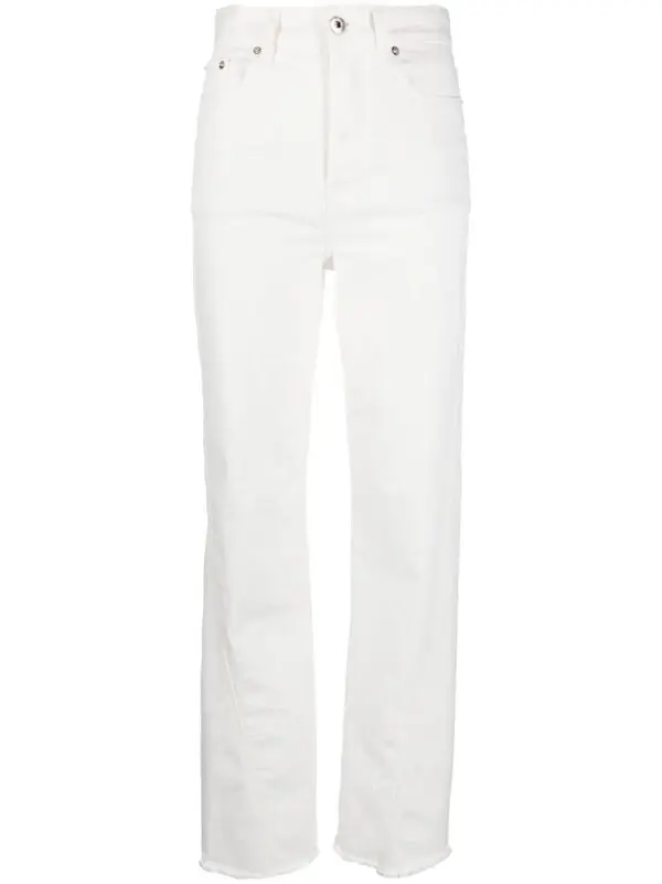 LANVIN Twisted Straight-leg Jeans