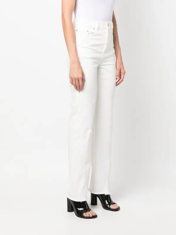 LANVIN Twisted Straight-leg Jeans
