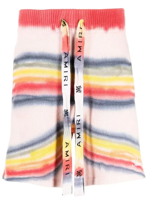 Amiri Tie-dye Track Shorts - Multicolour