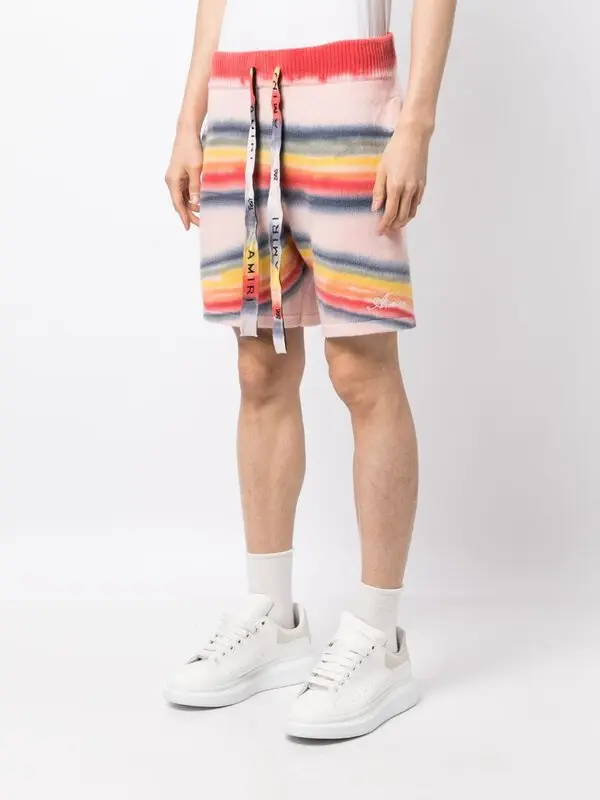 Amiri Tie-dye Track Shorts - Multicolour