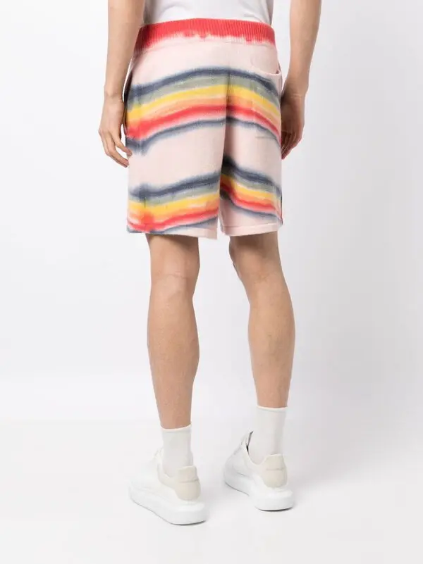 Amiri Tie-dye Track Shorts - Multicolour