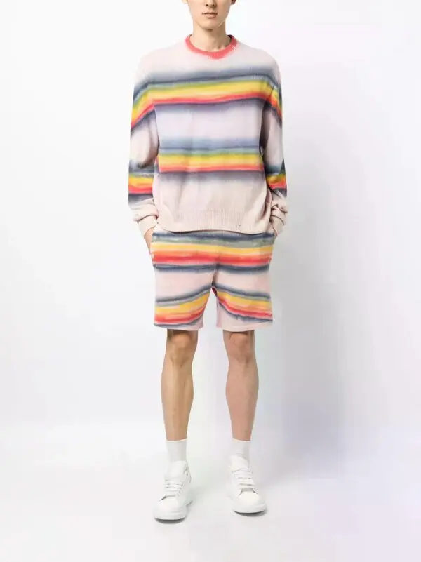Amiri Tie-dye Track Shorts