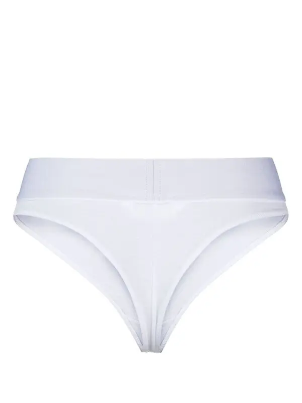 Palm Angels Logo-waistband Thong