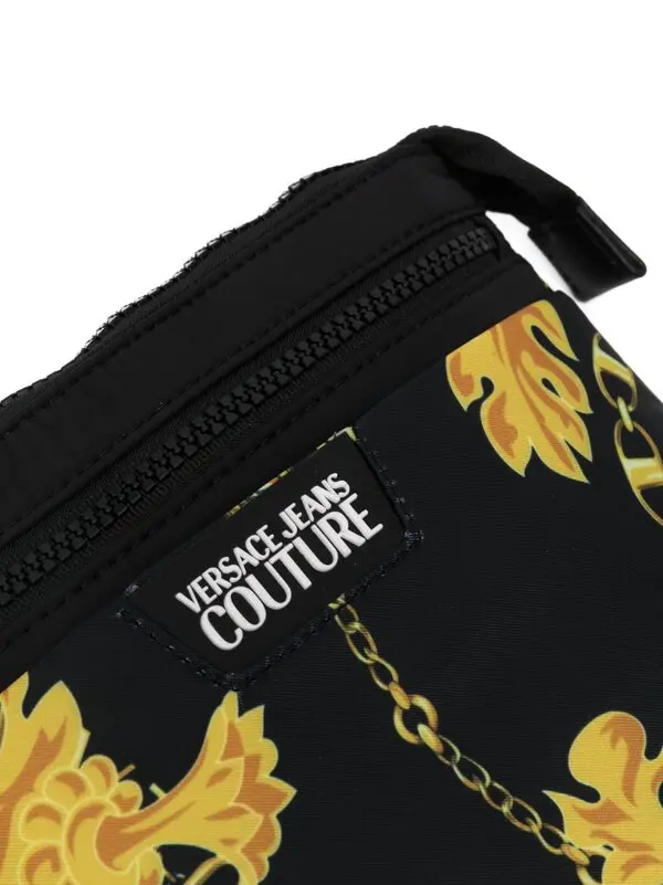 Versace Baroque-pattern Print Messenger Bag