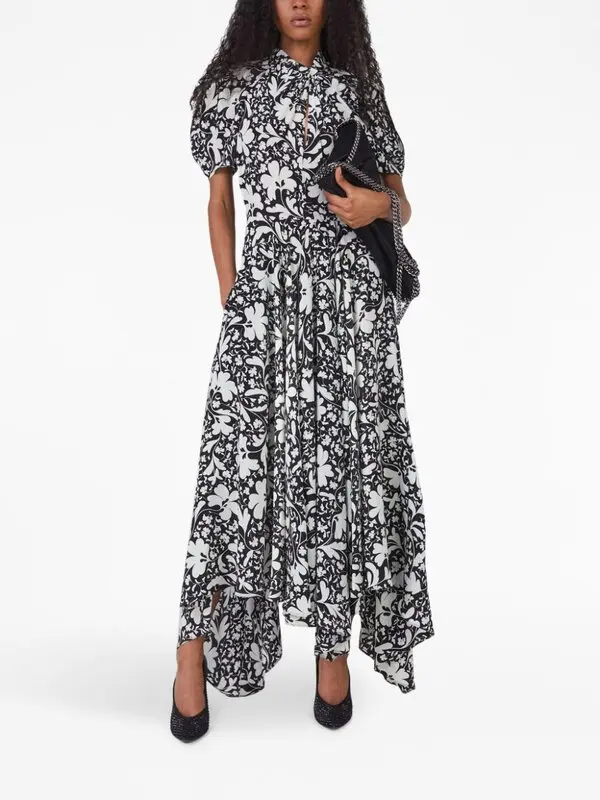 Stella McCartney Printed Silk Dress