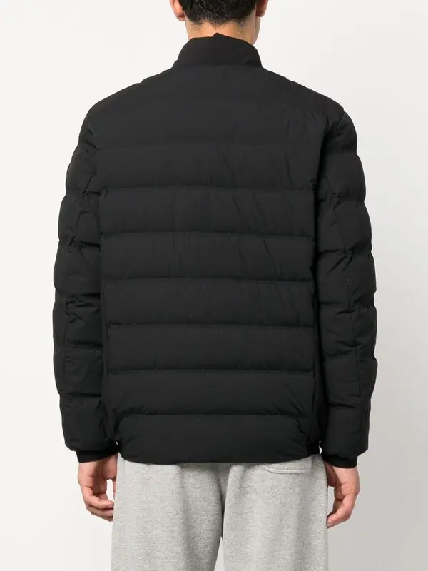 Woolrich Logo-patch Padded Jacket - Black