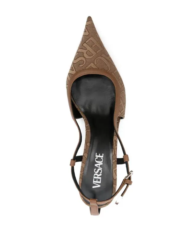 Versace Allover-jacquard 65mm Pumps