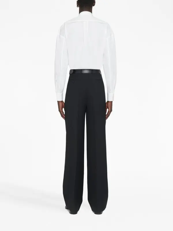 Alexander McQueen Mid-rise Straight-leg Trousers