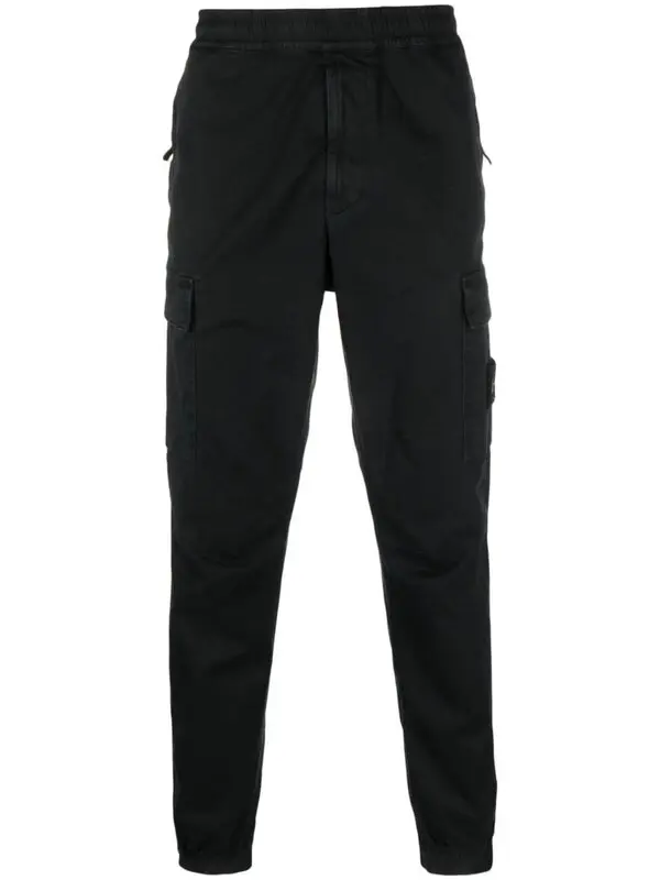 Stone Island Tapered-leg Cargo Trousers