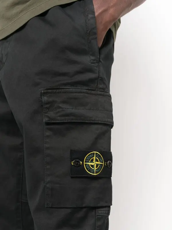 Stone Island Tapered-leg Cargo Trousers