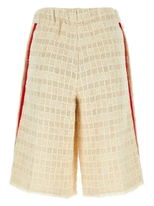 Gucci Tweed Drawstring Shorts