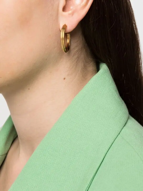 MISSOMA Ridge Hoop Earrings