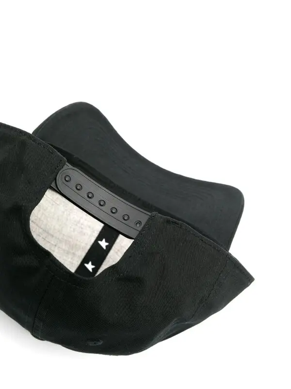 GOLDEN GOOSE Star-patch Baseball Cap - Black