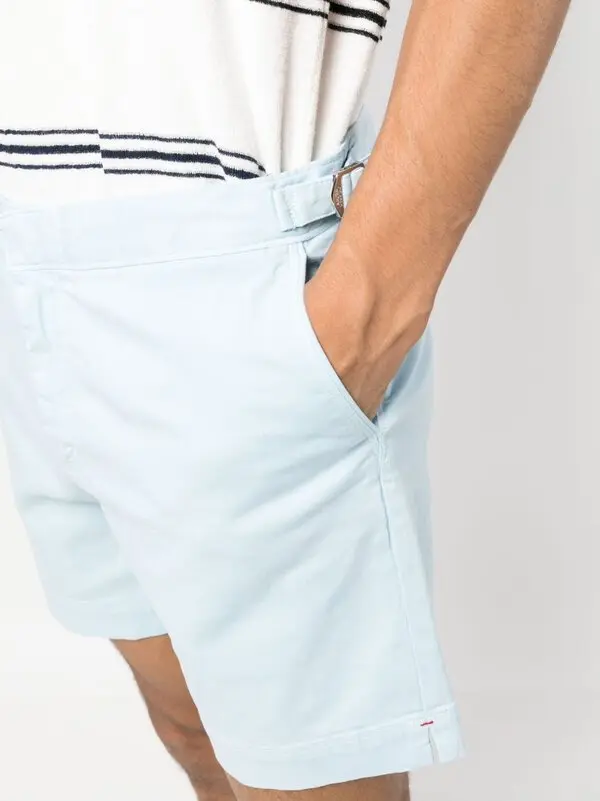 Orlebar Brown Mid-rise Cotton Shorts