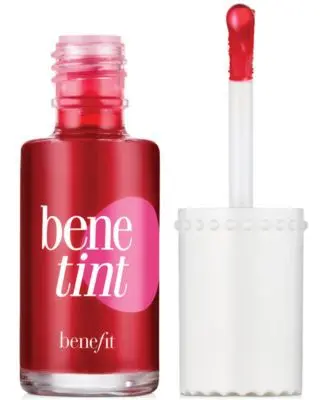 BENEFIT COSMETICS Liquid Lip Blush Cheek Tint - Lovetint - Fiery Red-tinted
