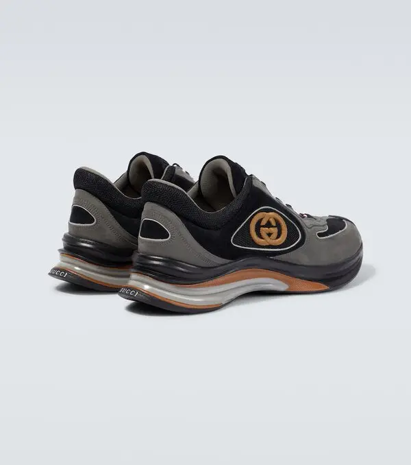 Gucci Run Suede Sneakers