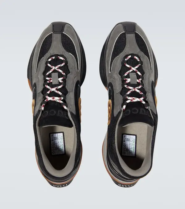 Gucci Run Suede Sneakers