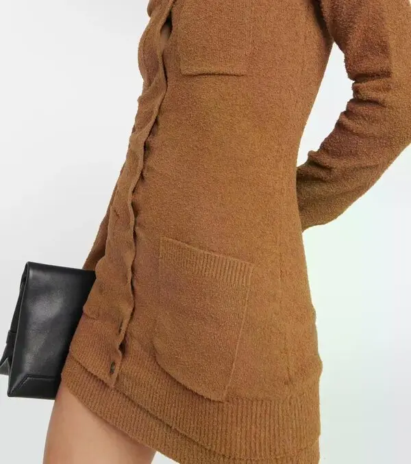 Wardrobe.NYC Cotton-blend Cardigan - Black