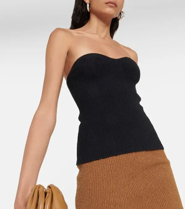 Wardrobe.NYC Ribbed-knit Top