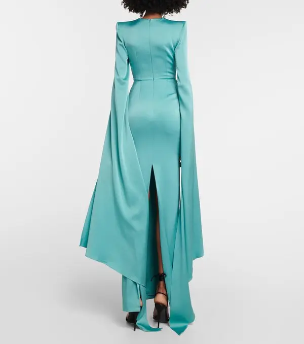 Alex Perry Bennett Satin Gown