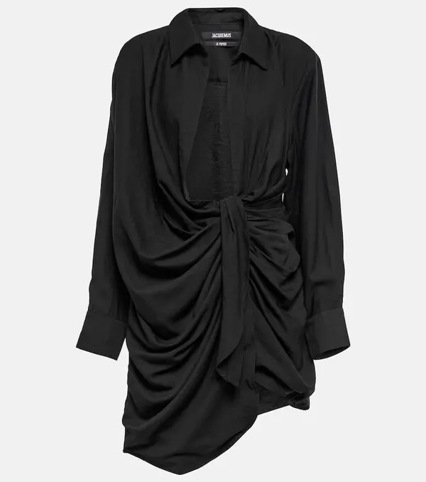 Jacquemus La Robe Bahia Minidress - Black