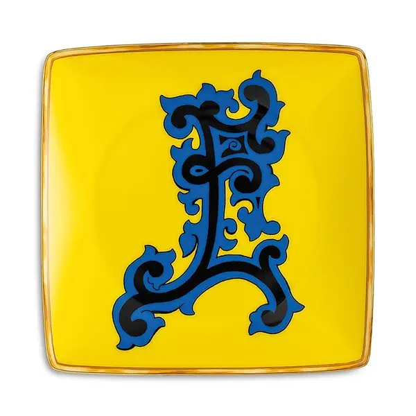 Versace Holiday Alphabet Canape Dish - E
