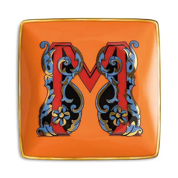 Versace Holiday Alphabet Canape Dish - M