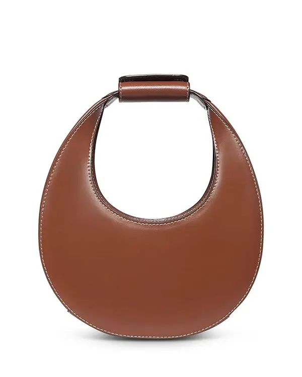 Staud Mini Moon Crescent Bag - Tan
