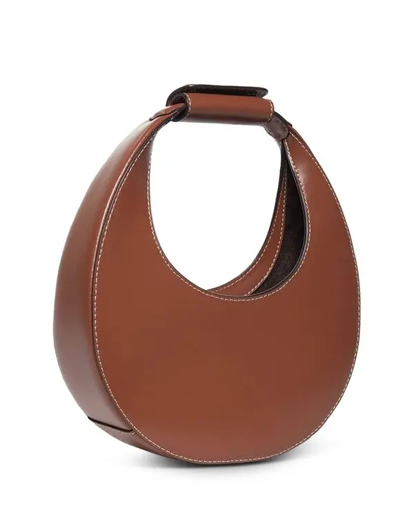 Staud Mini Moon Crescent Bag - Tan