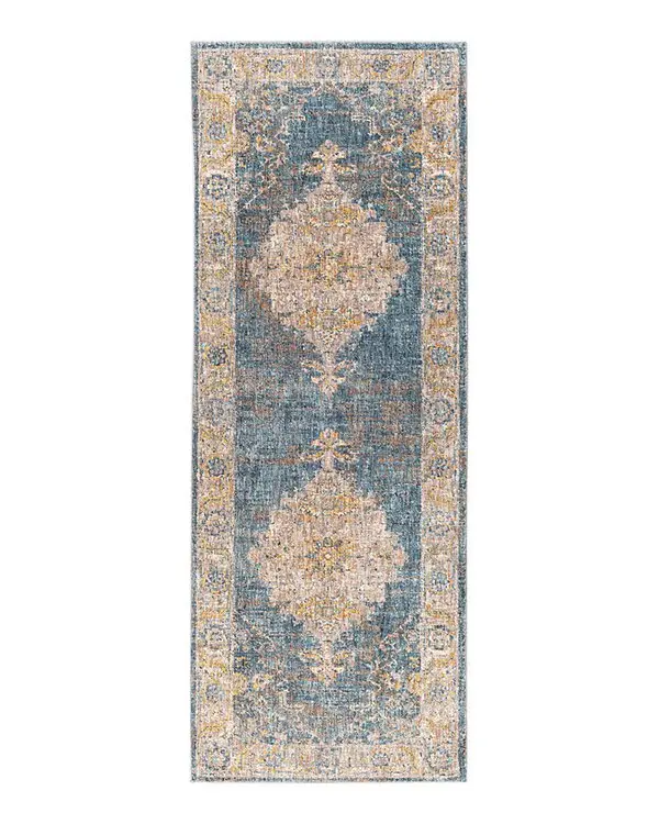 Livabliss Mirabel Mbe-2317 Runner Area Rug, 2'7 X 7'3 - Blue