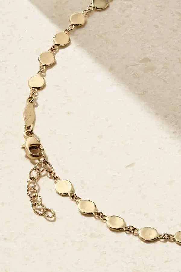 Jacquie Aiche 14-karat Anklet