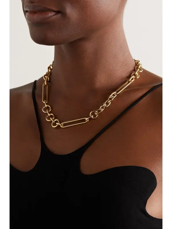 FOUNDRAE Net Sustain 18-karat Recycled Chain Necklace
