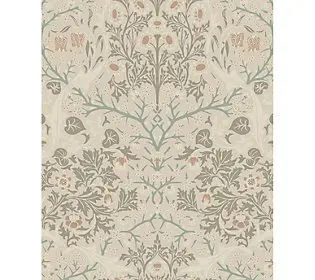 NEXTWALL Victorian Garden Vintage Peel And Stic Wallpaper - One-color