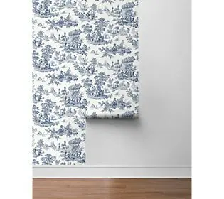 NEXTWALL Chateau Toile Peel And Stick Wallpaper