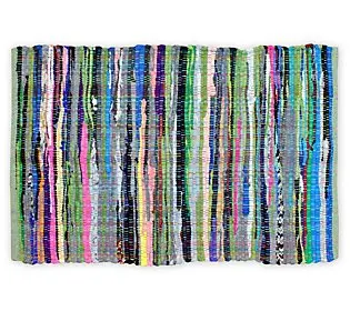DESIGN IMPORTS Rag Rug 4'x6 - One-color