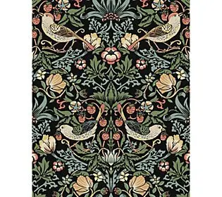 NEXTWALL Aves Garden Vintage Peel And Stick Wal Lpaper - One-color