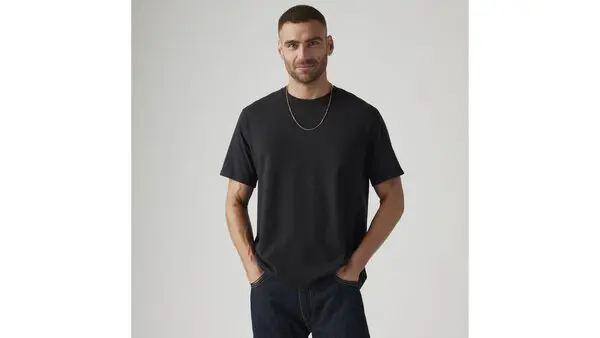 LEVI'S The Essential T-shirt - Caviar