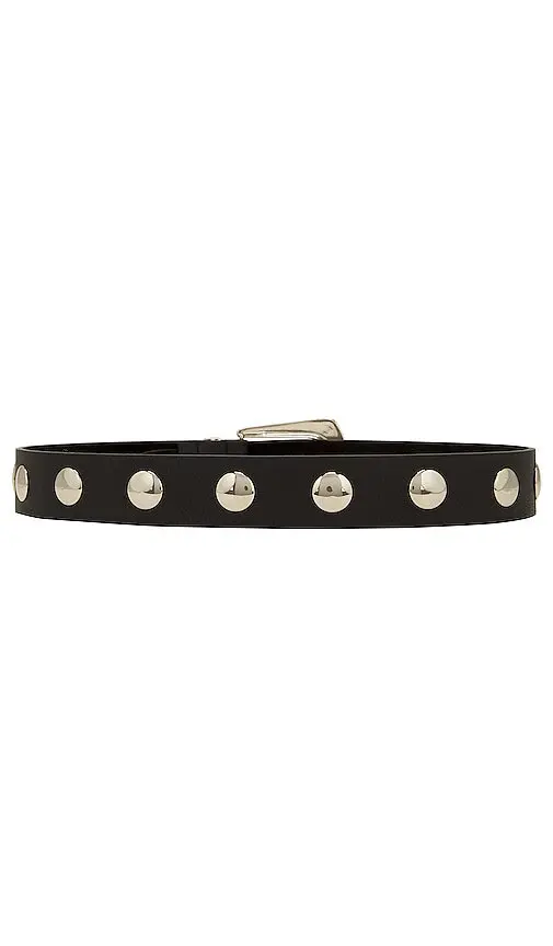 B-low The Belt Jordana Mini Moto Belt - Black & Silver