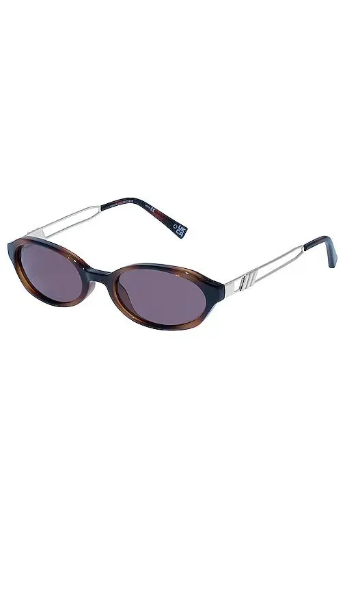 Le Specs Lunita Sunglasses - Tort & Smokey Brown Mono