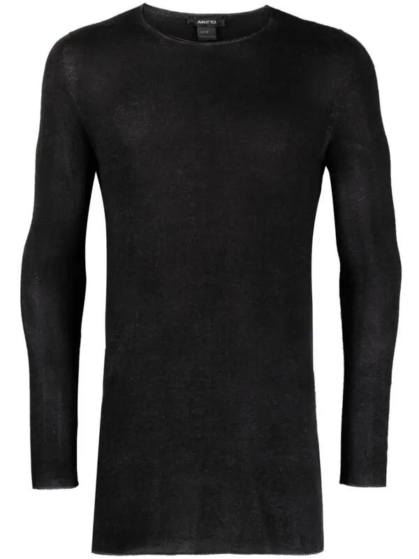 Avant Toi Fine-knit Cashmere Top