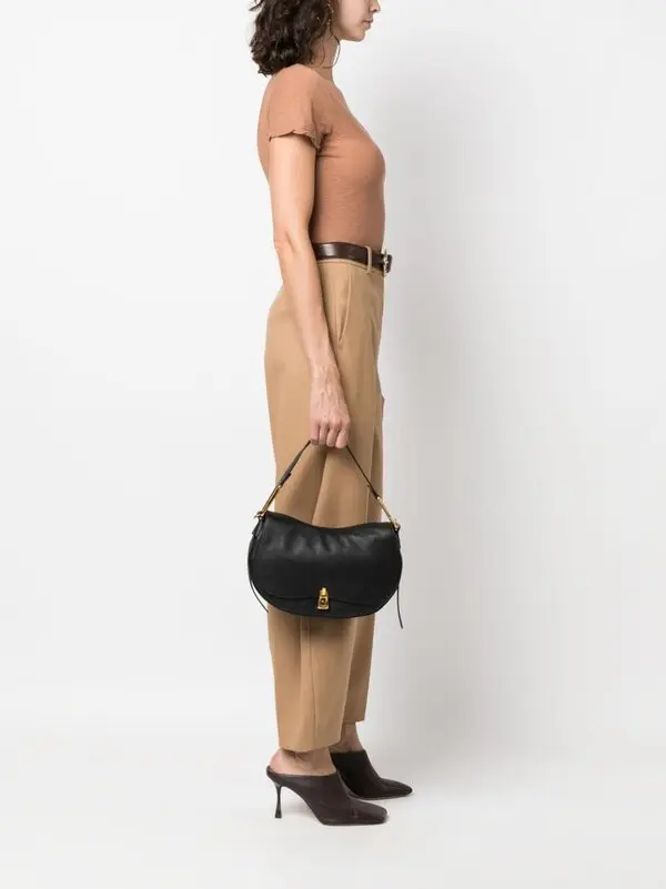 COCCINELLE Medium Magie Soft Shoulder Bag - Black