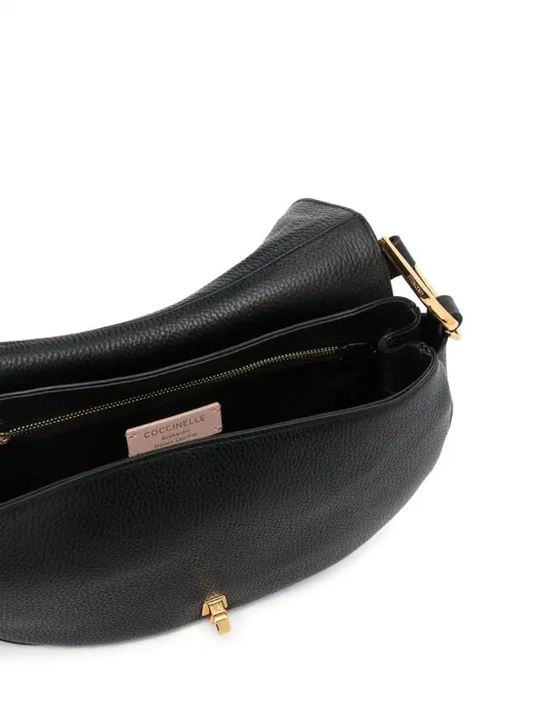 COCCINELLE Medium Magie Soft Shoulder Bag - Black