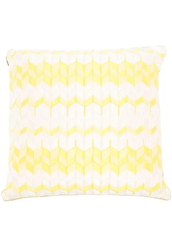 Missoni Tread Patterned-jacquard Cushion - Neutrals
