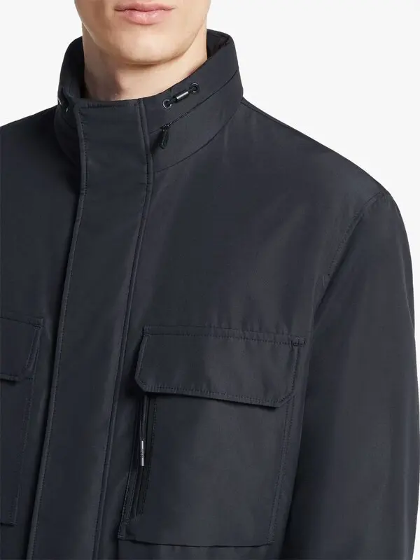 Zegna High-neck Field Jacket