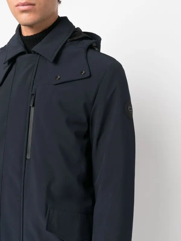 Woolrich Hooded Padded Jacket - Blue