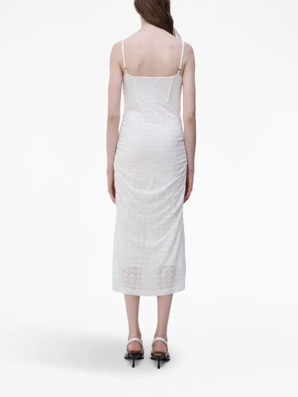Simkhai Moira Embroidered Cotton Dress