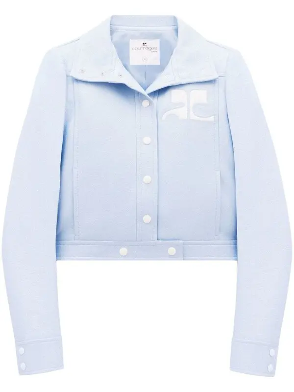 COURREGES Reedition Vinyl Jacket - Blue
