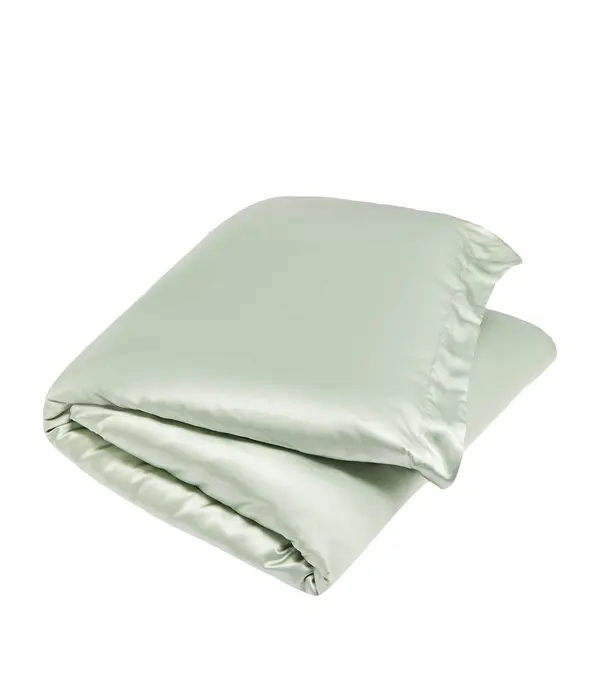Gingerlily Silk Duvet Cover - Green